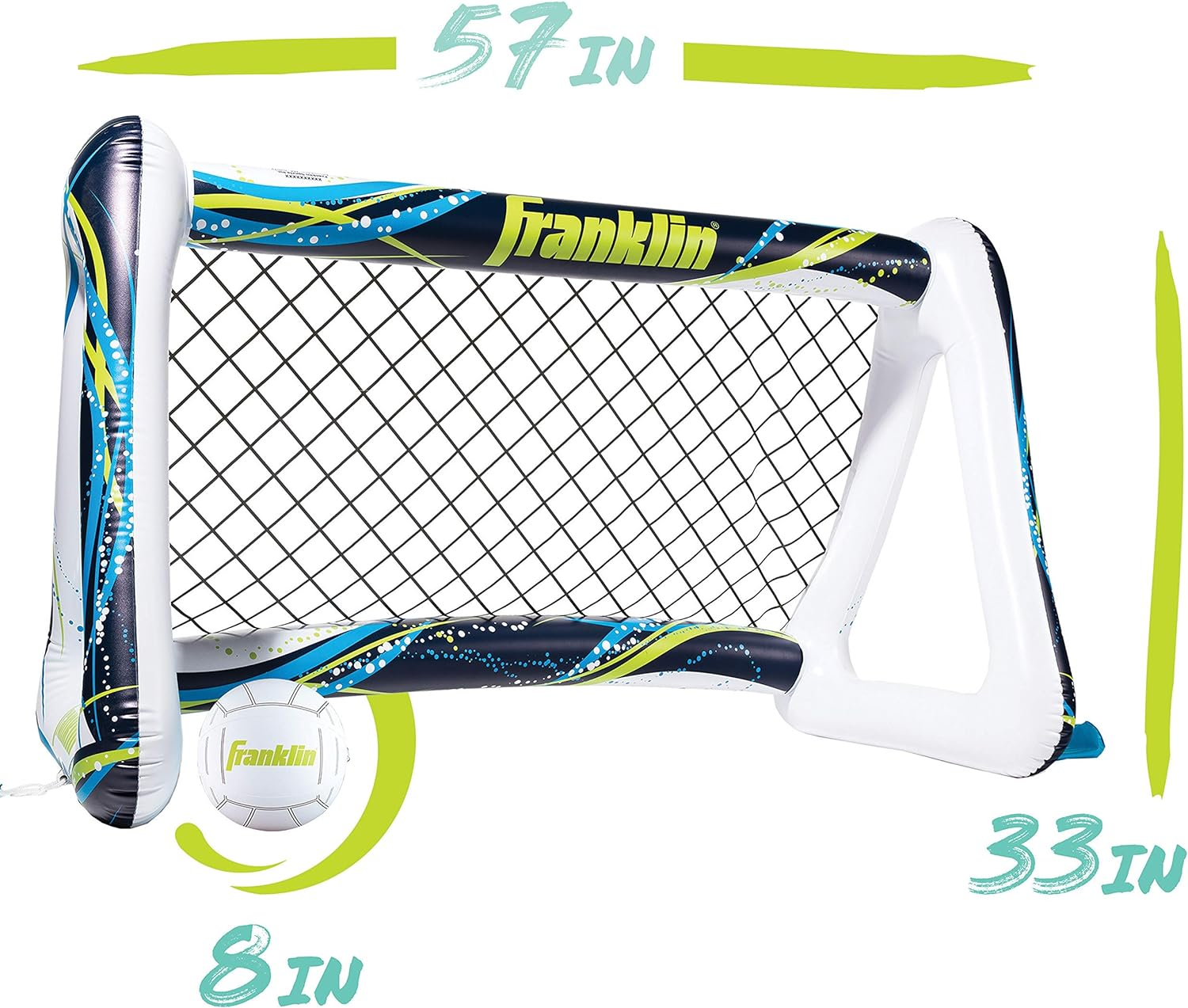 Franklin Sports Floating Water Polo - Inflatable Floating Water Polo ...