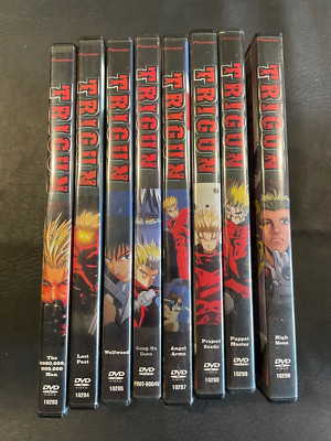 (8) DVD LOT Trigun Original 2000 DVD Collection (Complete Original ...