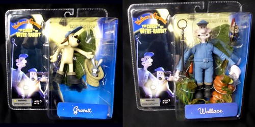 Wallace & Gromit Movie 2 Figure Set New 2005 Pose B McFarlane Toys ...