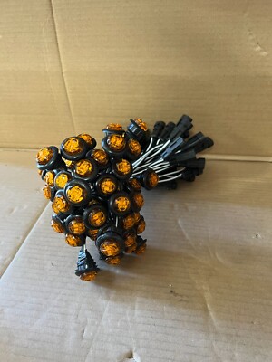 Permalite XT 3/4" PC Round Single Function Marker Light Amber 2 Pin ...