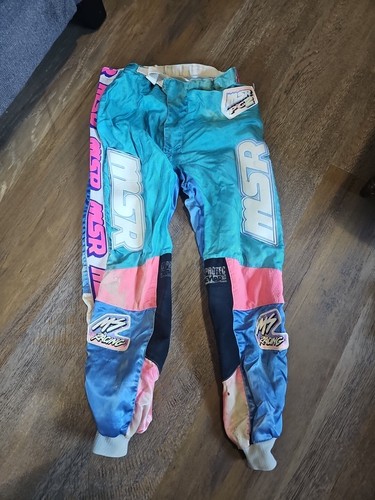 Vintage MSR MS Racing Pro Comp Motocross Motorcycle Pants Sz 28" | eBay