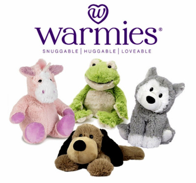 WARMIES Full Size 13" Microwavable Plush Stuffed Animals - Soft ...