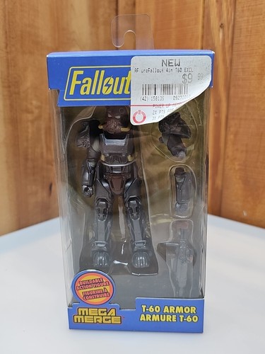 Fallout Mega Merge 4" Action Figure #01 T-60 Armor 2017 New in Box | eBay