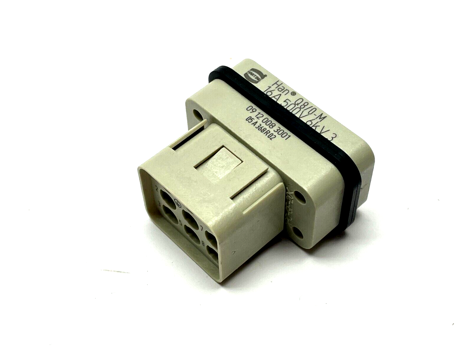 Harting Han Q 8/0 STI-C Heavy Duty Power Connector 09 12 008 3001 LOT ...