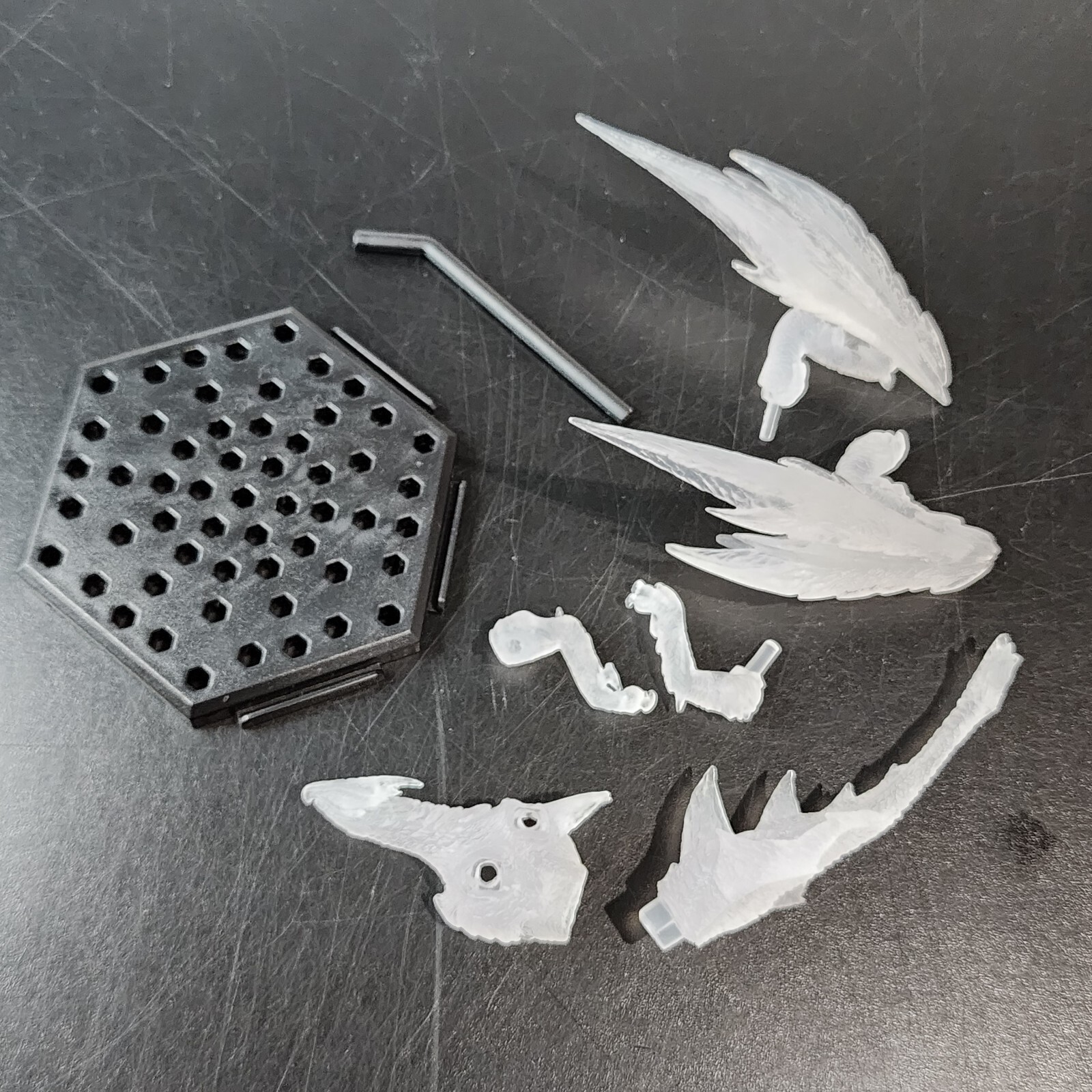 Monster Hunter Vol 21 6" Clear Crimson Glow Valstrax Figure Standard ...