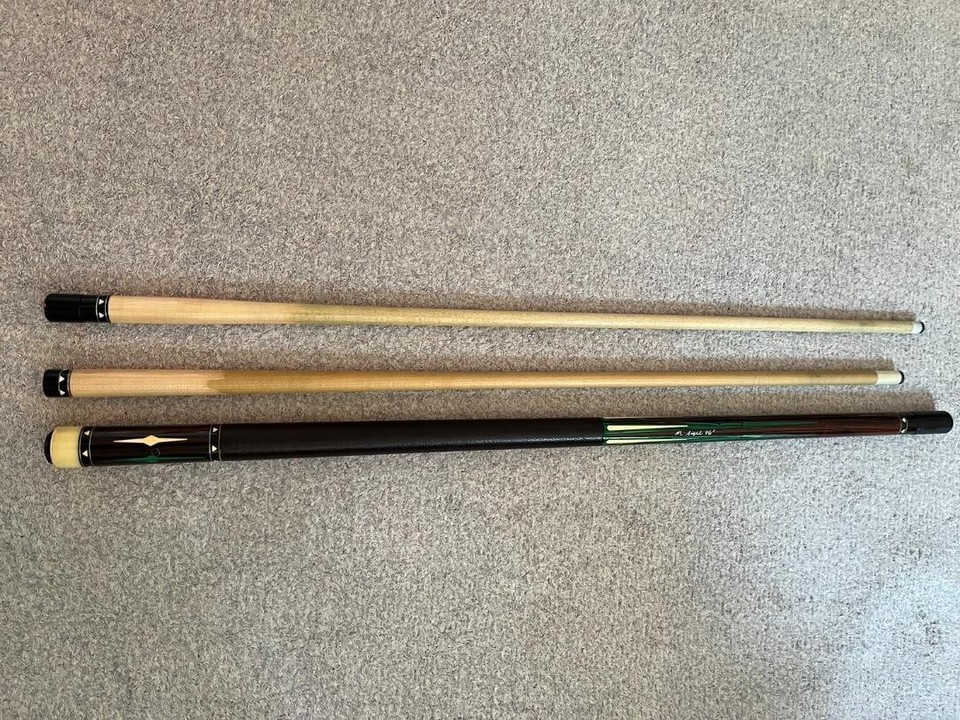 Mike Sigel Super Rare Billiard Cue Green Used from Japan | eBay