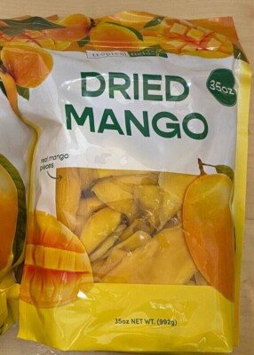 Tropical Fields Quality Dried Mangoes Fruit 35 oz BAG You Choose 1,2,3 ...