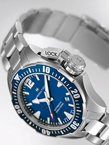 HAMILTON Khaki FROGMAN Automatic Watch H77705145 | eBay