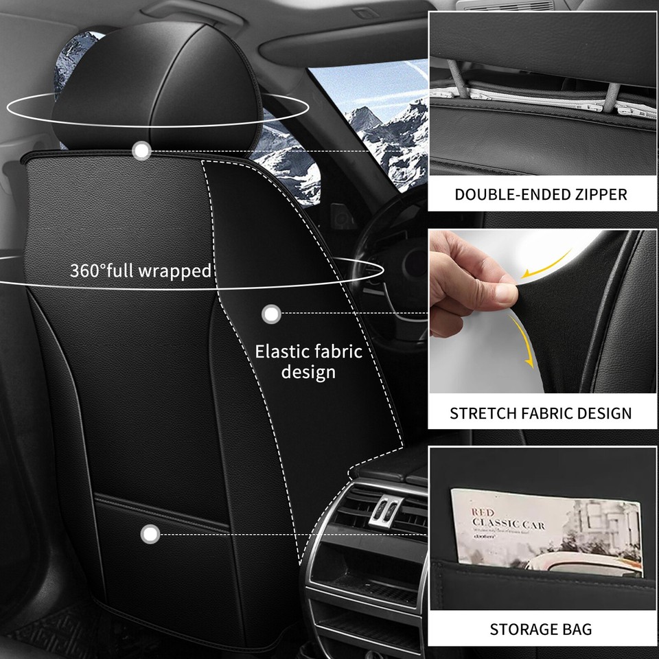 Front Row 2-Sits For CHEVY Colorado 2015-2024 Crew Cab Z71 LT ZR2 Car ...