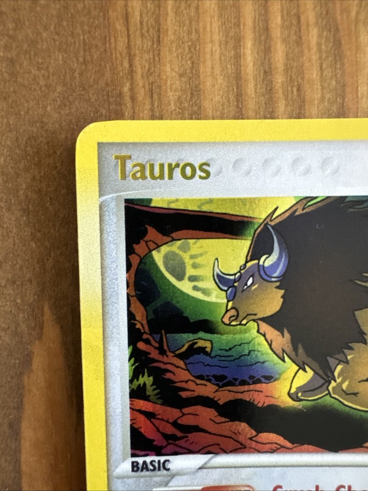 Pokémon TCG Tauros EX Crystal Guardians 12/100 Stamped Reverse Holo ...
