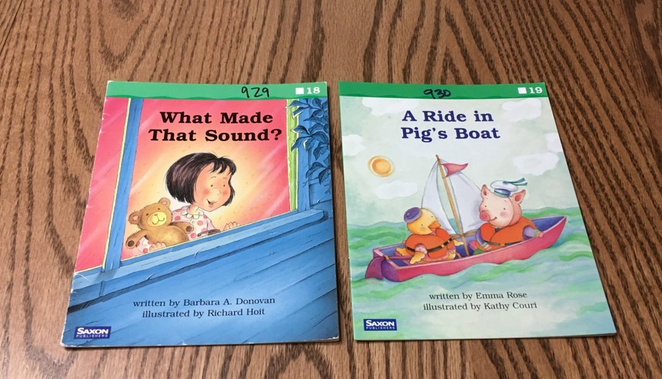 LOT OF 14 SAXON PHONICS & SPELLING STUDENT READERS / GRADE 1 LEVEL B | eBay