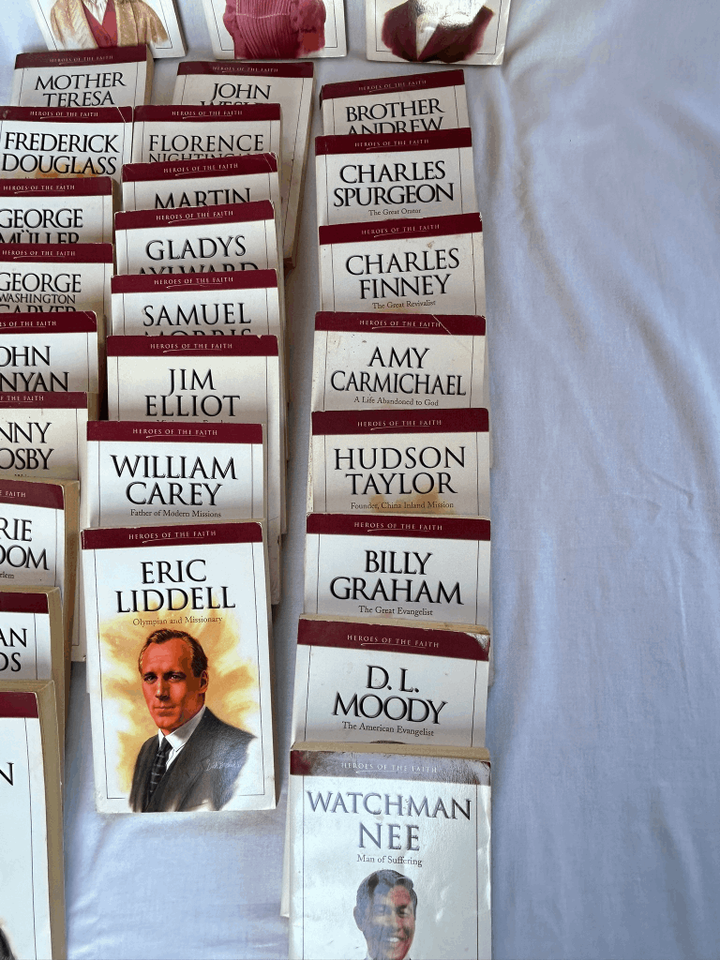 Heros Of The Faith Christian Book Series by Barbour Publications, 29 ...