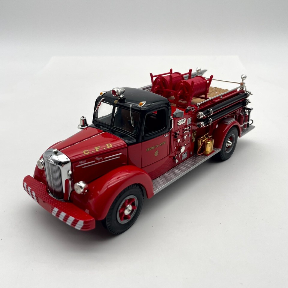 First Gear Mack L Model Pumper CFD Engine Co 50 1:34 Diecast Fire Truck ...