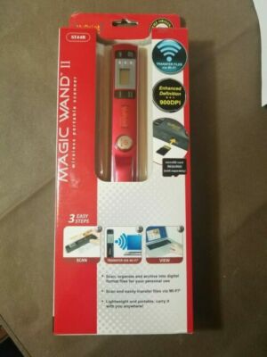 VuPoint Magic Wand II Wireless Portable Scanner ST44R High Speed Sensor ...