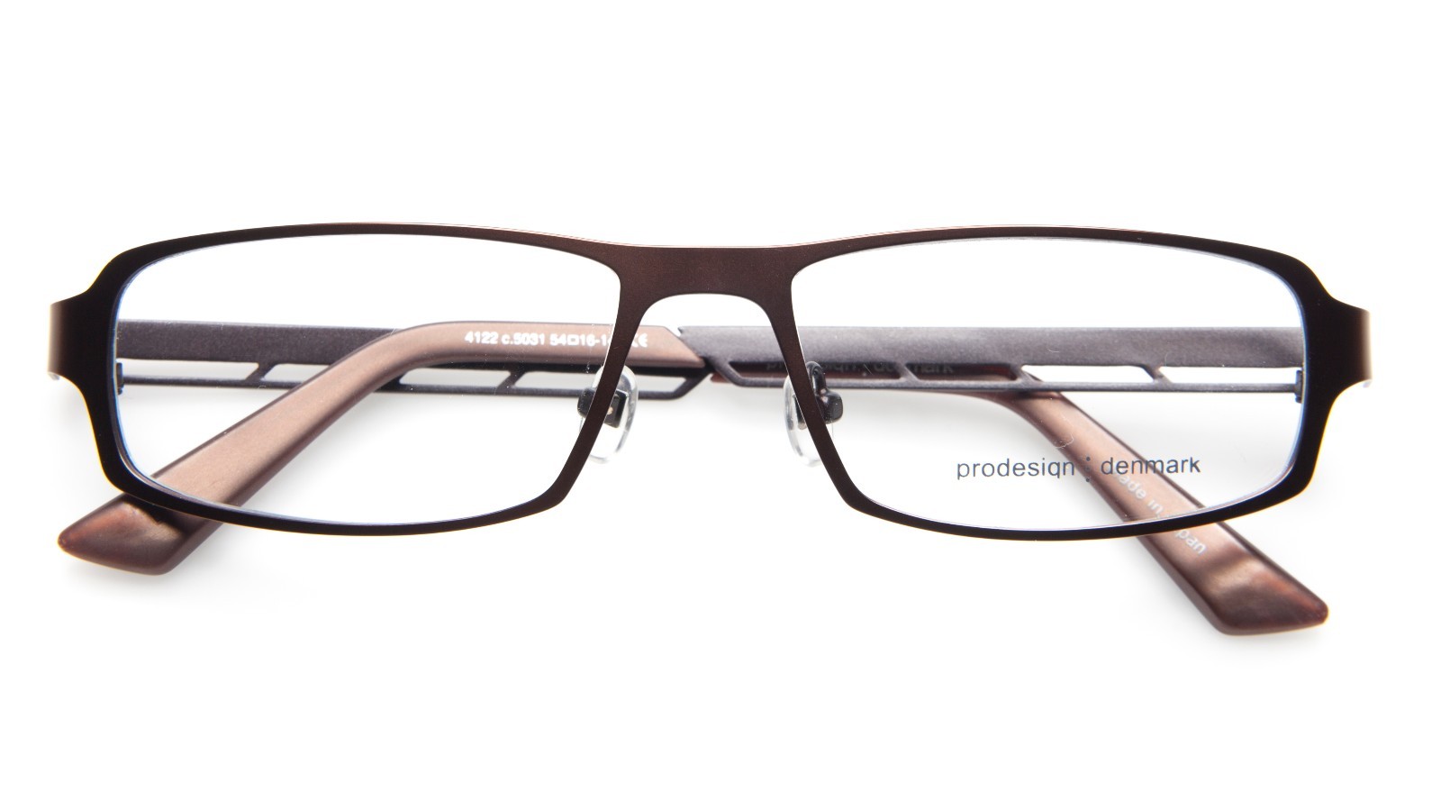 NEW PRODESIGN DENMARK 4122 c.5031 BROWN EYEGLASSES FRAME 54-16-140 ...