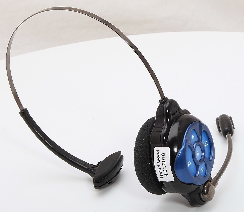 HME HS6100 HS Wireless Drive Thru Intercom Headset For ION IQ Base 6100 ...