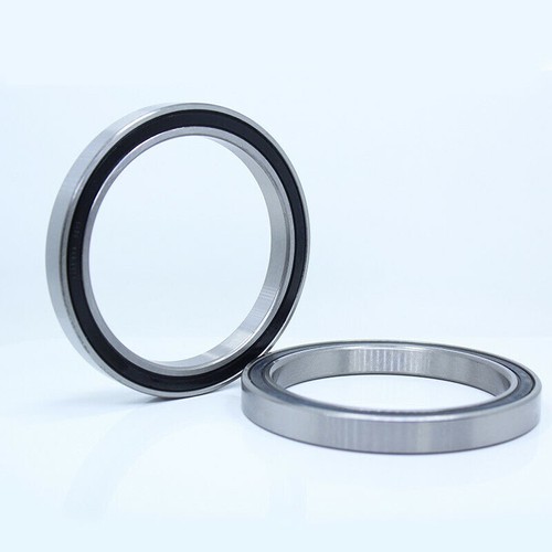 1PC 6819-2RS (95x120x13 mm) Metal Rubber Ball Bearing Bearings BLACK ...