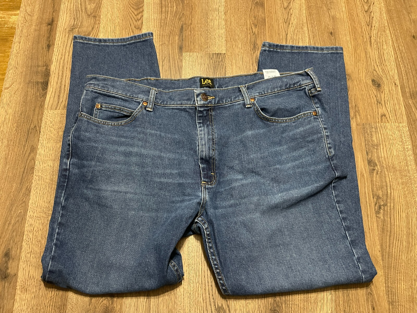 Lee Jeans, Men's Size 42x32, Blue, Denim, Athletic Fit, Pockets | eBay