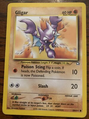 Gilgar 59/111 Pokémon Neo Genesis – LP | eBay
