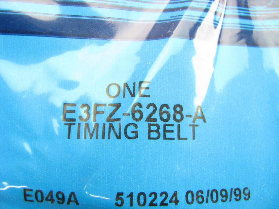 NEW GENUINE Engine Timing Belt OEM Ford E3FZ-6268-A | eBay