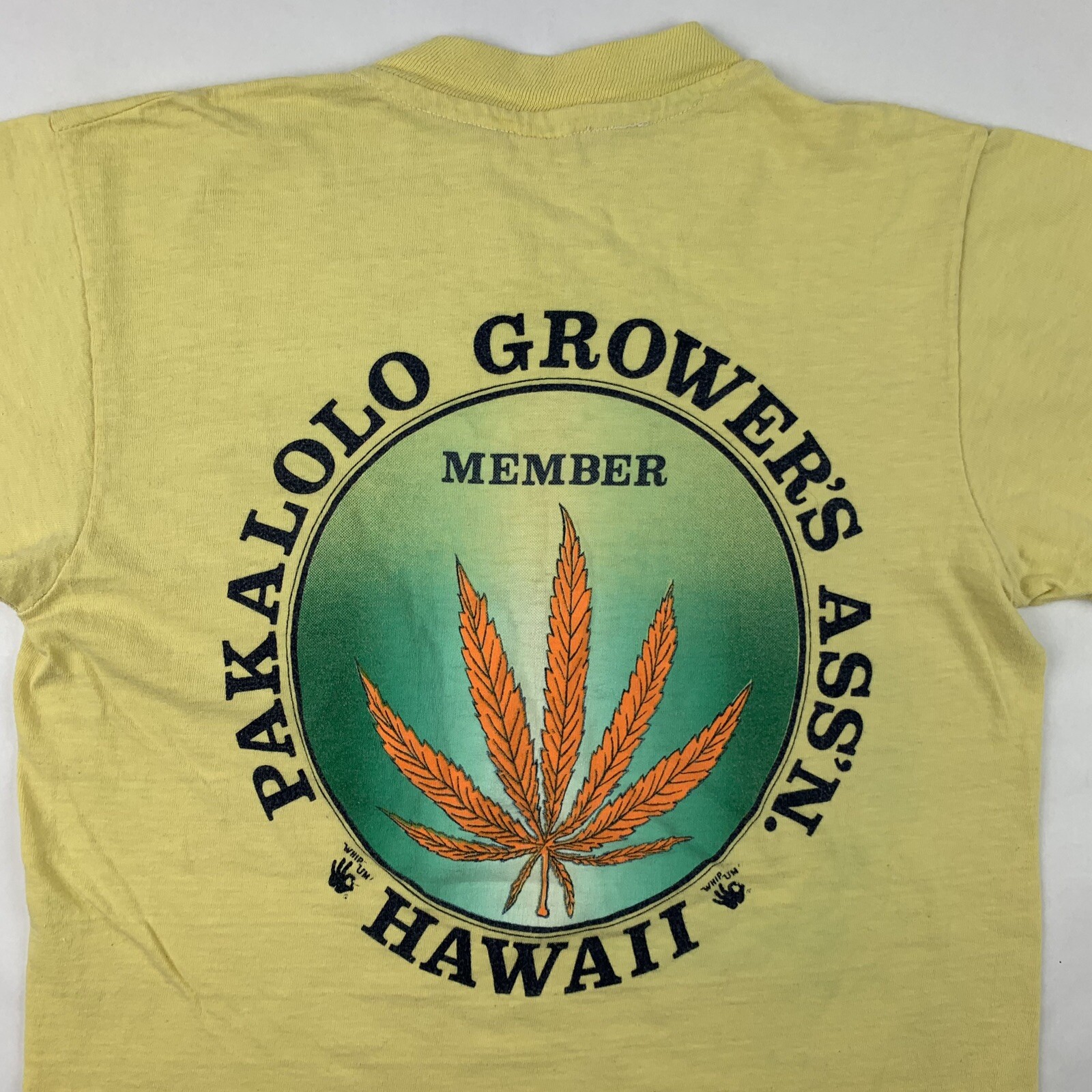 VTG 70s Pakalolo Growers Association Member T-Shirt Small Hawaii Weed ...