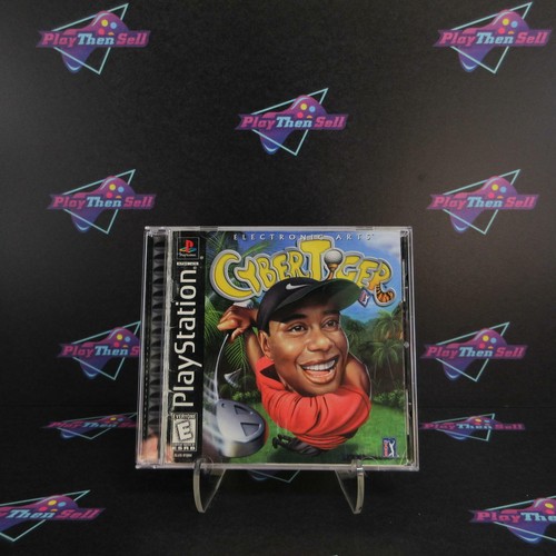 Cyber Tiger Tiger Woods PS1 PlayStation 1 NM - (See Pics) 14633140040| eBay