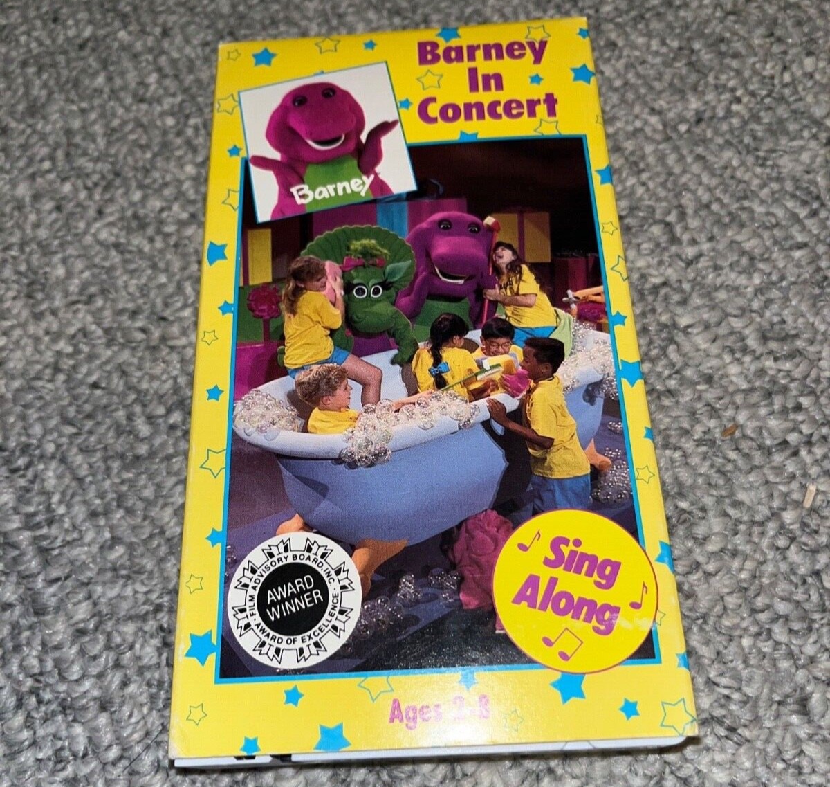 Barney & Friends Barney In Concert 1990 VHS | Grelly USA