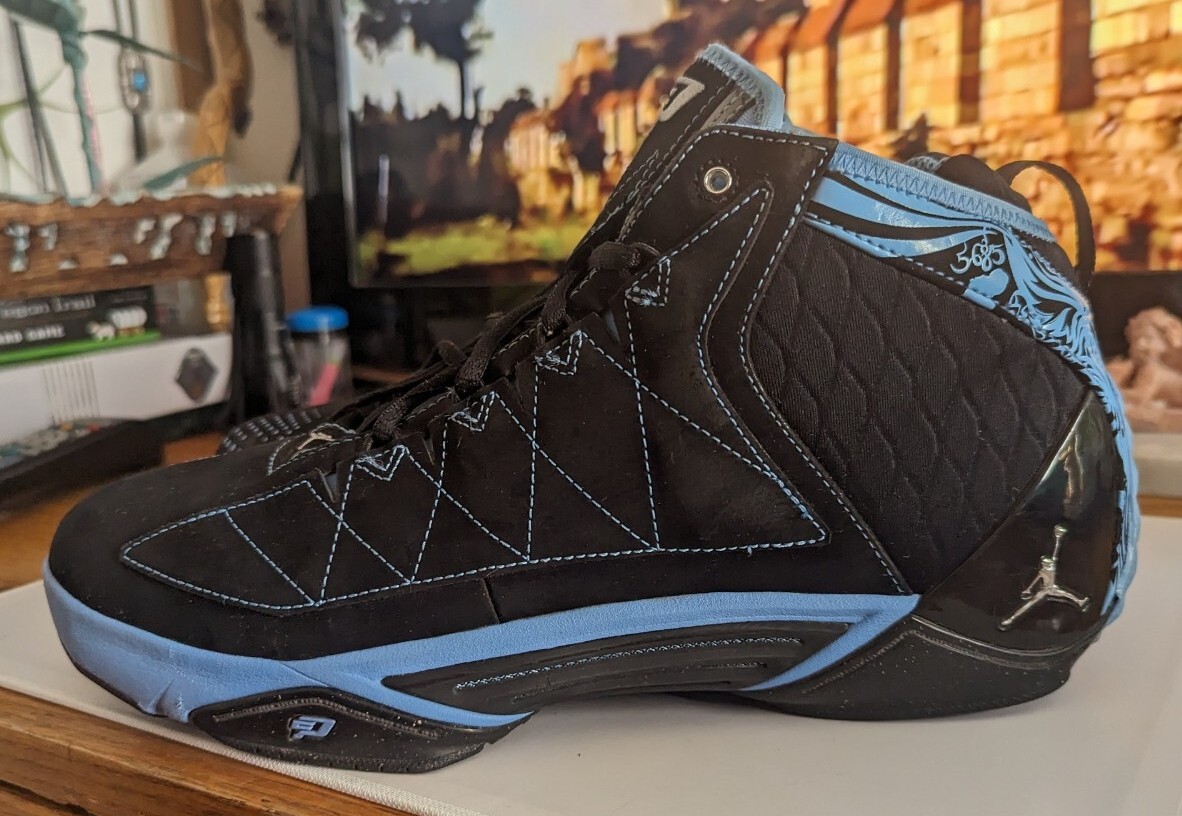 Size 11 - Jordan CP3.II Mid White University Blue for sale online | eBay