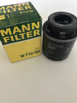 MANN W712/90 OIL FILTER FOR VW GROUP ( SUPERSEDED BY W712/93 ) | eBay