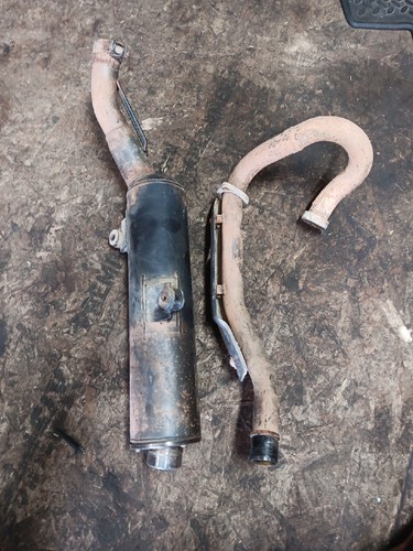 OEM 2003-2008 SUZUKI LT-Z 400 LTZ400 Z400 MUFFLER AND EXHAUST PIPE A15 ...