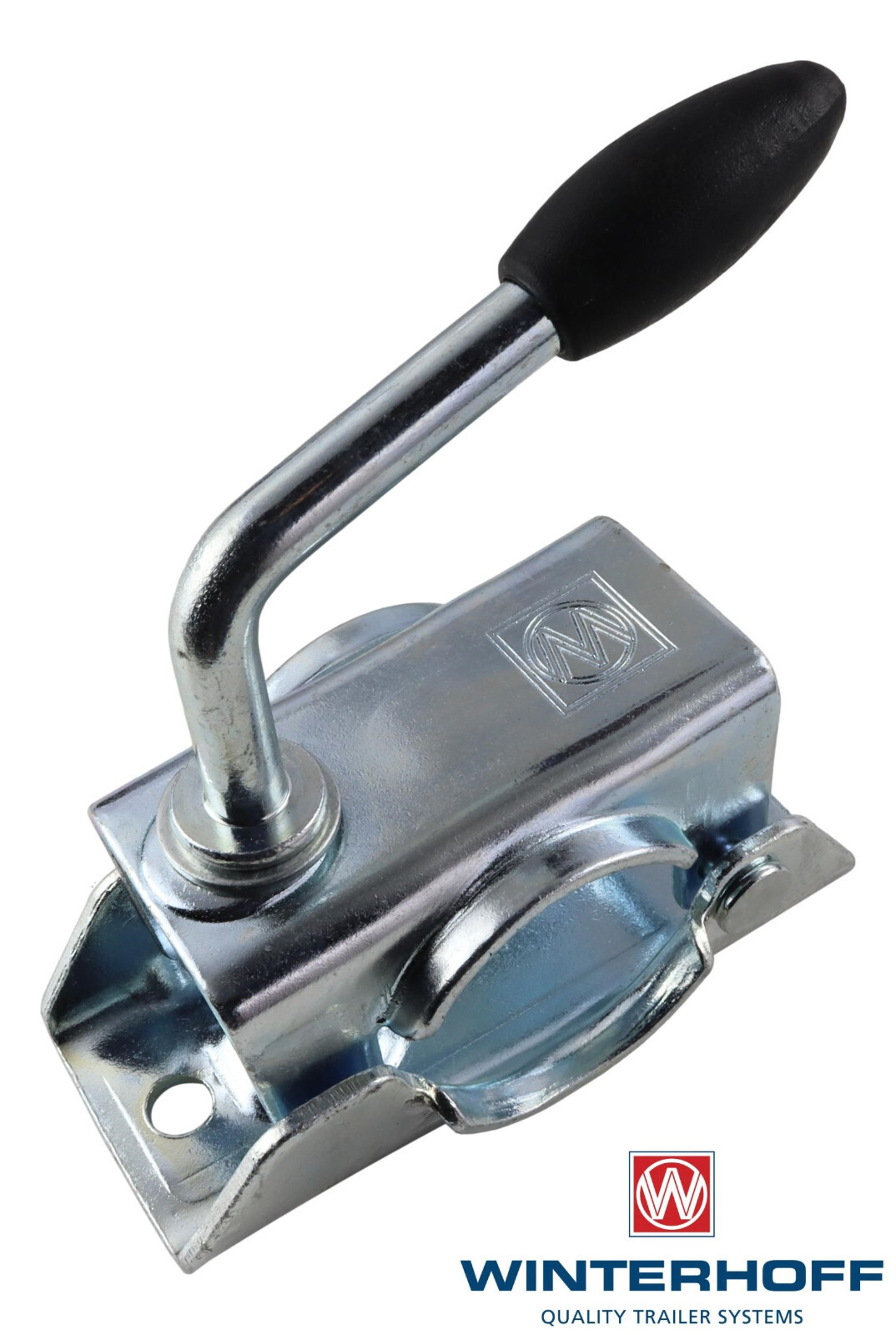 Anhänger Stützrad + Winterhoff Klemmschelle Bugrad 48mm 150kg PVC Rad ...