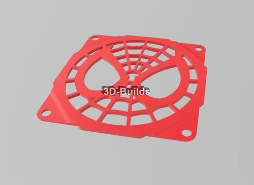 Spiderman Fan Grill Cover Custom Mod Gaming PC 80mm 92mm 120mm 140mm ...