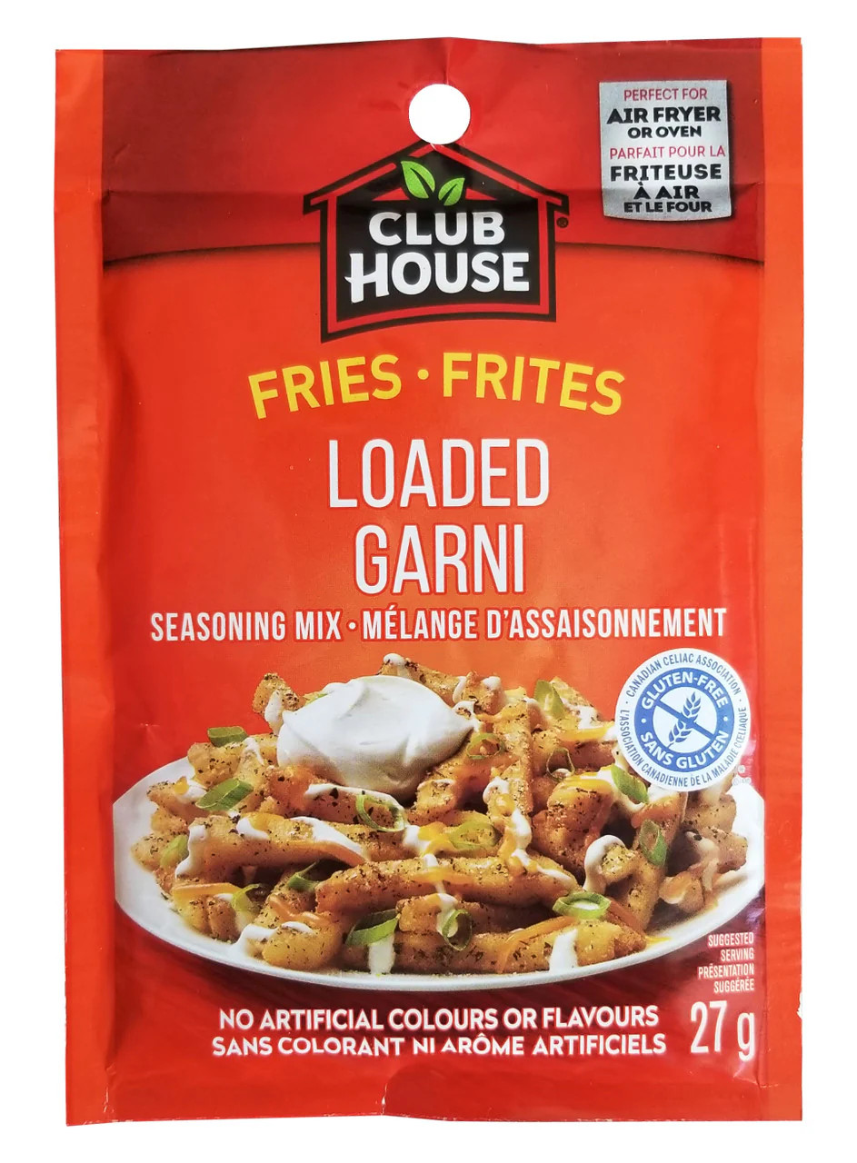 Club House Loaded Fries Seasoning Mix, 27g/0.9 oz. Packet{Imported from ...