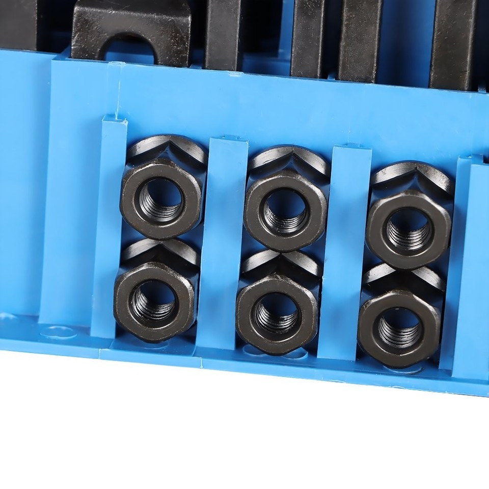 58 Pack 1/2 T-Slot Clamping Kit Mill Machinist Set W/3/8-16 Studs | eBay