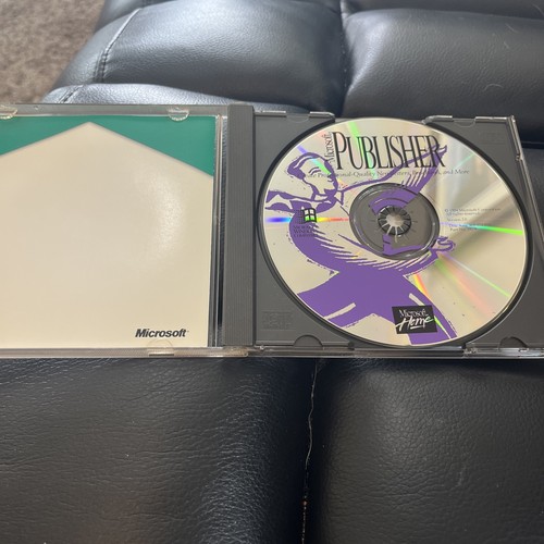 Microsoft Publisher Home CD-Rom Software 1994 Vintage Edition | eBay