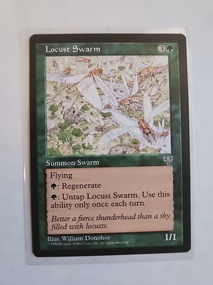 Locust Swarm - Mirage - MTG Magic - Uncommon - Green Creature | eBay