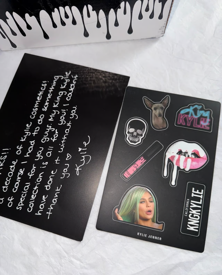Kylie Jenner KING KYLIE Cosmetics Exclusive Stickers with Letter | eBay