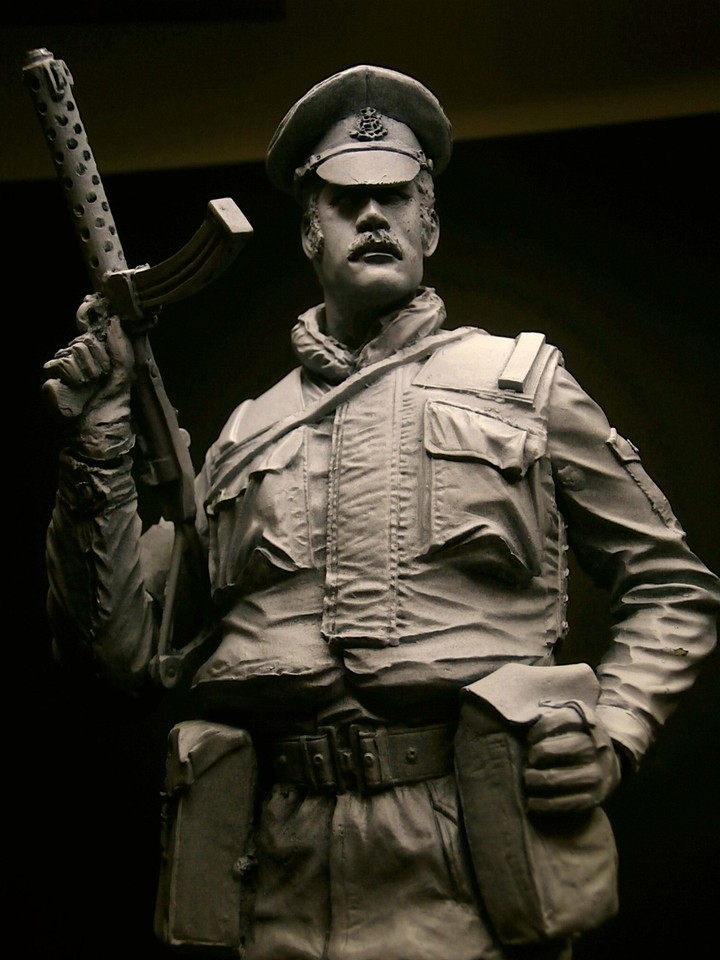 200mm assembled model. British Army Op. Banner. Royal Military Police ...