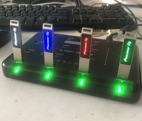 Pioneer DJ USB 3.0 16GB-256GB Flash Drive Storage Car Music LED ...