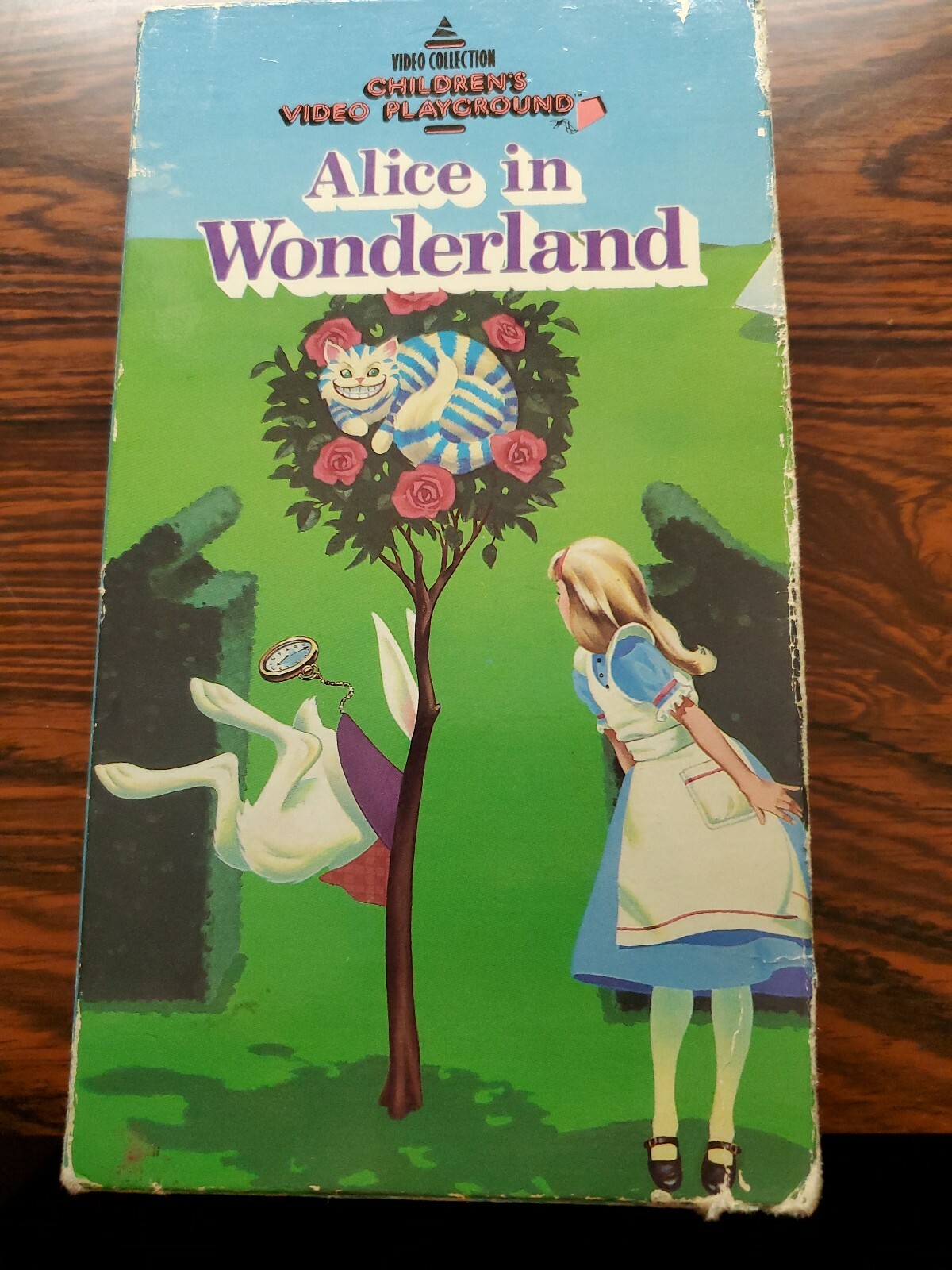 RARE! Childrens Video Playground Alice In Wonderland Vhs Tape 1986 | eBay