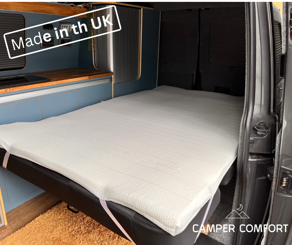 Campervan Mattress RIB, Rock n Roll Bed Premium Memory Foam *Bundle* T5 ...