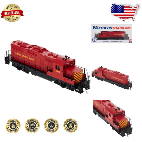 Portable HO Scale EMD GP9M U.S. Army Train Engine - Detailed Military ...