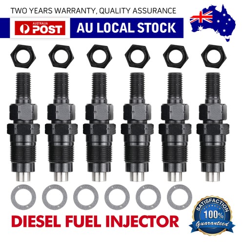DIESEL FUEL INJECTOR (6) suit MITSU 4D55 / 4D55T PAJERO TRITON DELICA ...