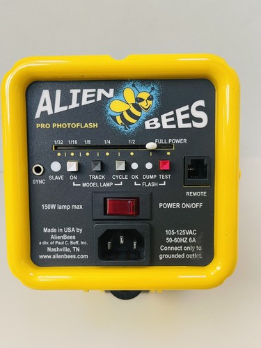 Paul C. Buff ALIEN BEES 160WS B400 Pro Photoflash w/CASE,Power Cords ...