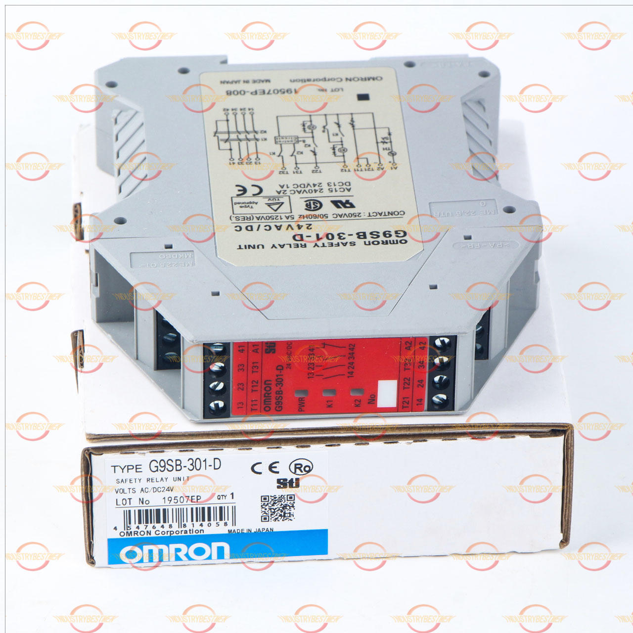 ONE OMRON G9SB-301-D SAFETY RELAY UNIT 24VAC/DC new | eBay
