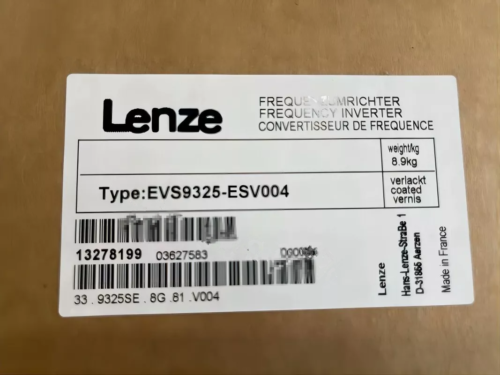 EVS9325-ESV004 NEW LENZE SERVO DRIVE EVS9325ESV004 With Safety Relay ...