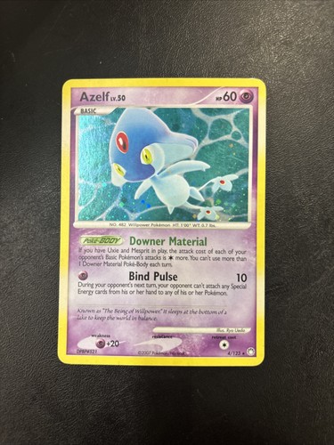 Azelf 4/123 Mysterious Treasures Holo NM-MINT UNPLAYED | eBay