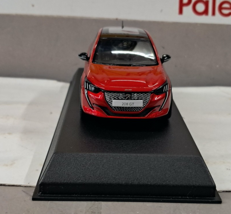 NOREV 1/43 - PEUGEOT 208 GT PACK rossa item 472836 | eBay