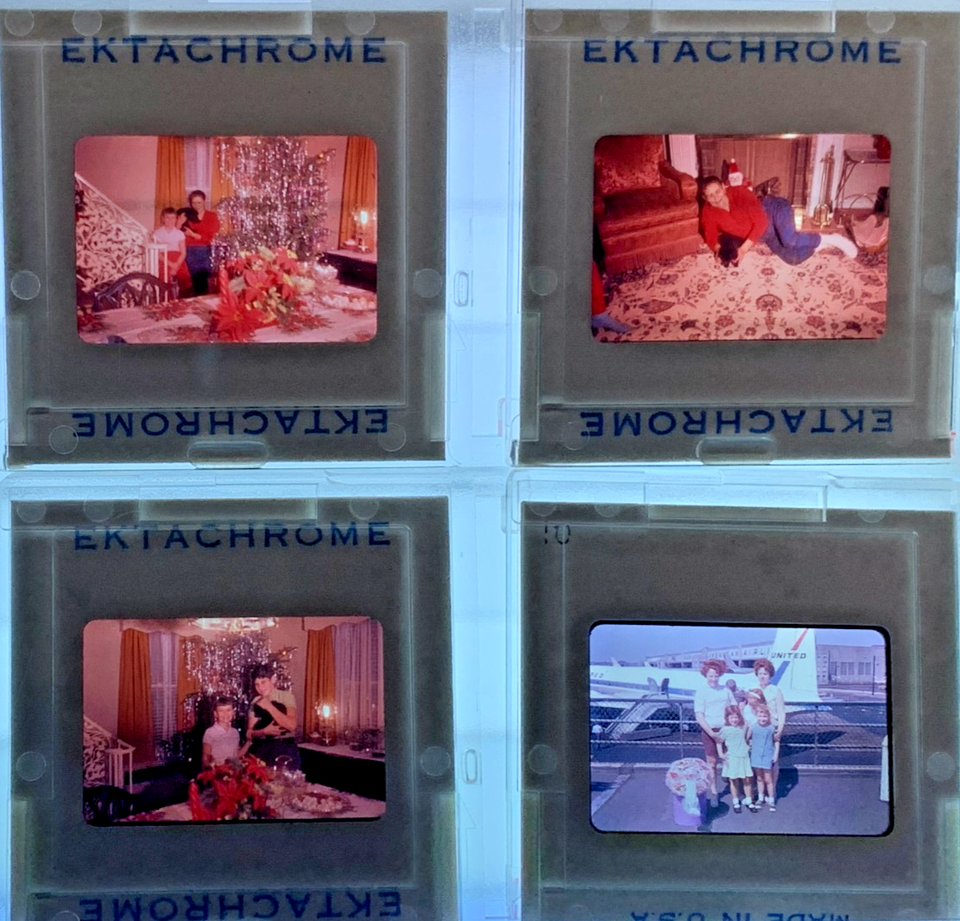 35mm Slides Photography Travel, Party - Lot D - 40 mounted slides w ...