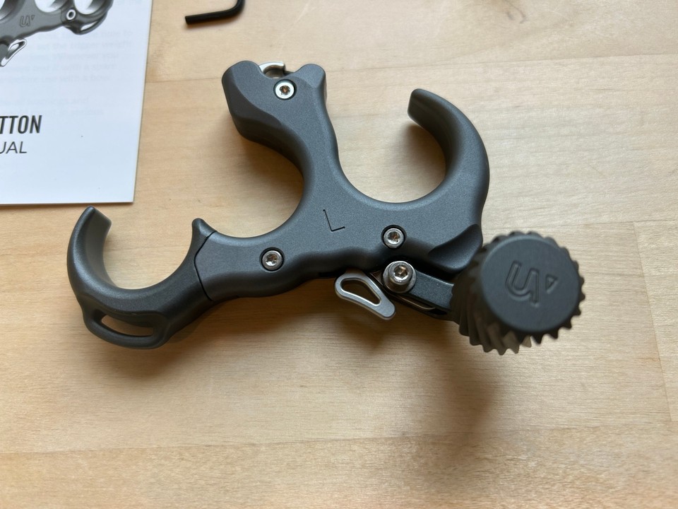 ULTRAVIEW UV Button Thumb Release - Grey Aluminum - Large | eBay